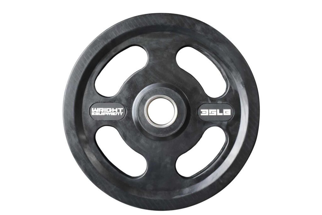 Rubber Grip Olympic Plates - Wright Equipment
